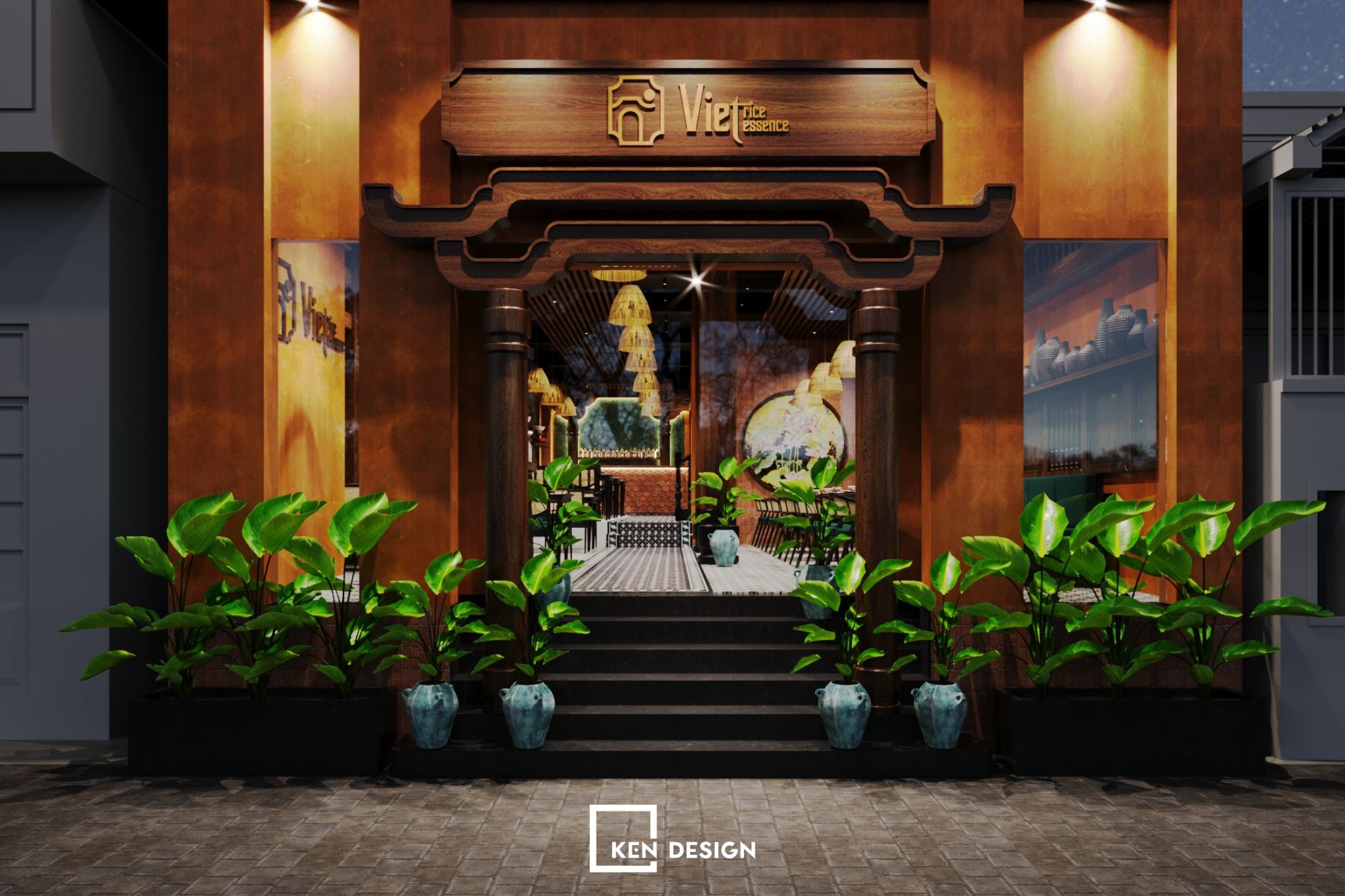 The design of Viet Rice Essence restaurant | Kendesign